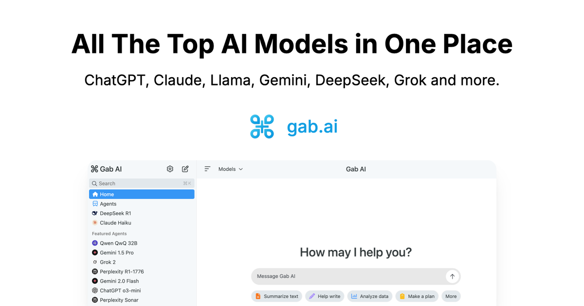 Gab AI's October Update: Web Search, 2FA, and Deep Learning Tools
